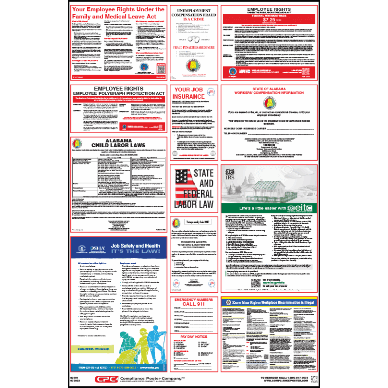 Alabama Labor Law Posters