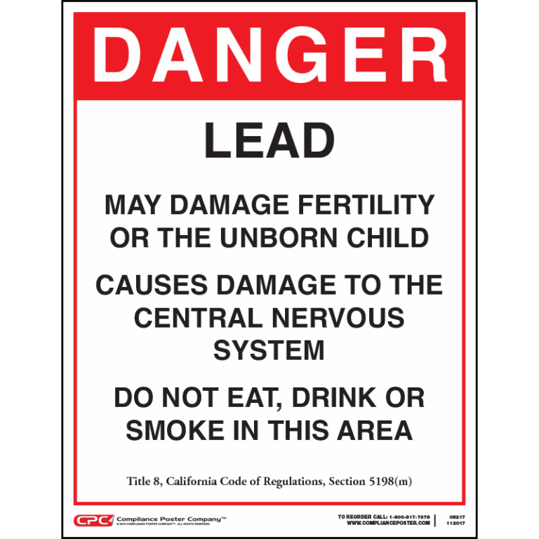 OSHA Respirable Crystalline Silica Standard for Construction Poster