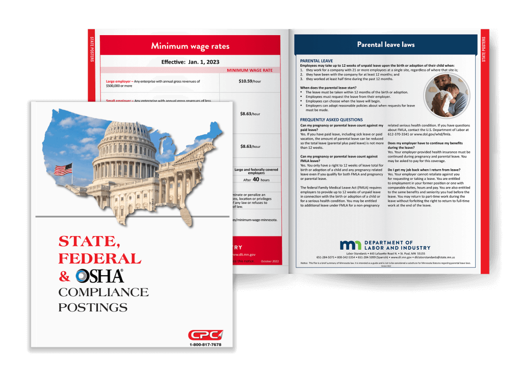 2023 Labor Law Posters - All-On-One - State - Federal - OSHA