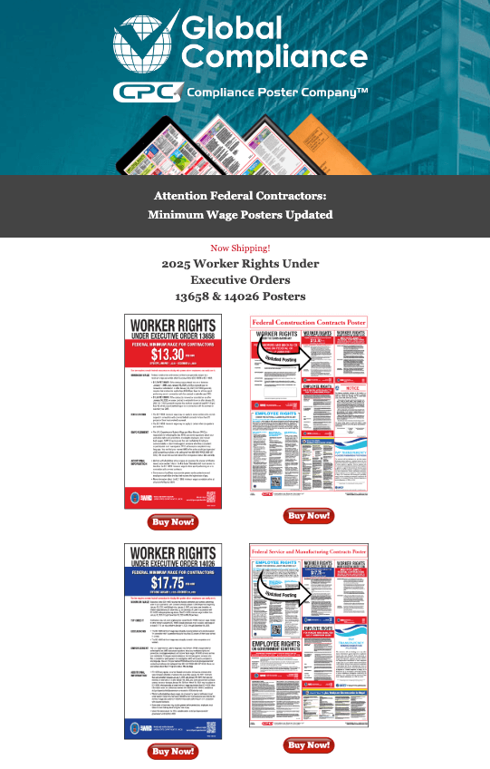 Executive Orders 13658 and 14026 - Required Updates for 2025 ...